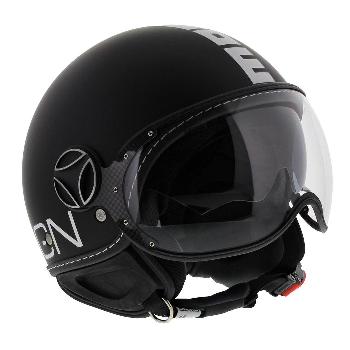 Momo Helm FGTR Evo mat zwart wit | bol.com