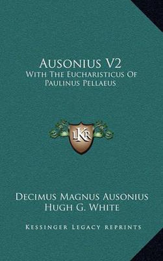 Ausonius V2, Decimus Ma Ausonius | 9781163495650 | Boeken | bol.com