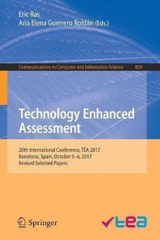 Technology Enhanced Assessment | 9783319978062 | Boeken | bol.com