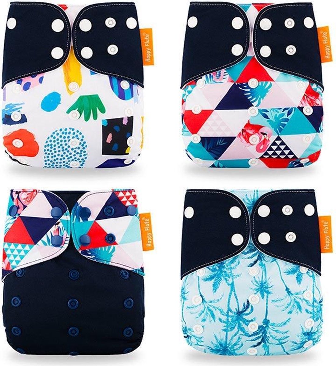 Pocketluier set - Navy Blue | 4 stuks inclusief inleggers + 1 rol ...