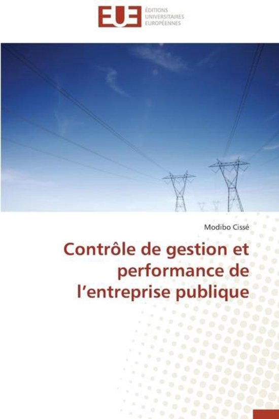 Omn.Univ.Europ.- Contrôle de gestion et performance de l entreprise publique |... | bol