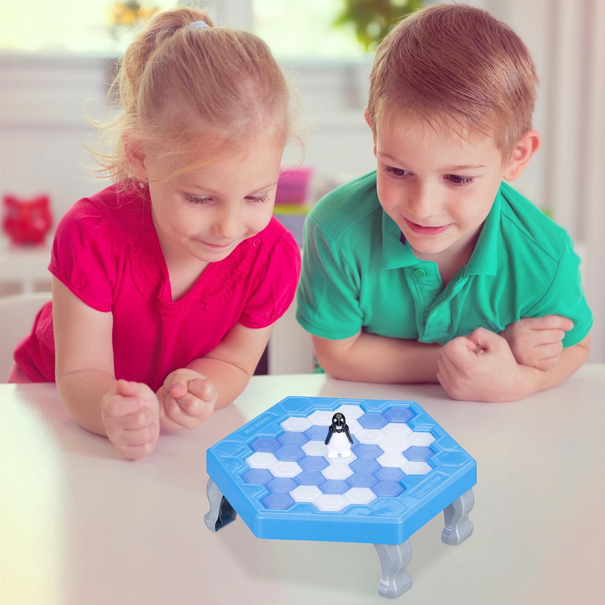 Relaxdays pinguin spel - red de pinguin - gezelschapsspel - bordspel ...