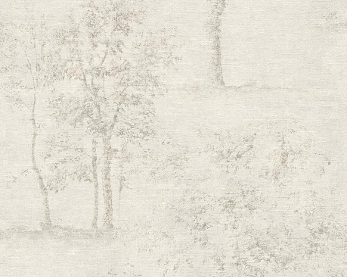 BOMEN BEHANG - Grijs Wit Metallic - AS Creation Secret Garden | bol.com