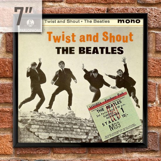 7 inch Single Record Display Frame - Zwart | bol