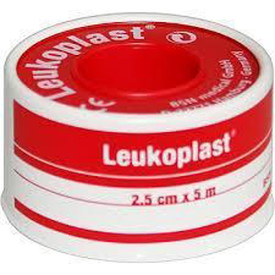 Leukoplast Hechtpleister 5m x 2.5cm | bol
