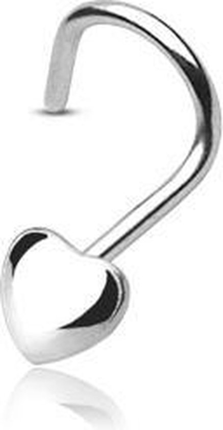 Neuspiercing Staal Hartje - LMPiercings | bol