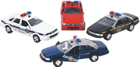 Goki Sonic State Rescue,police car with sounds + lights,die-cast | bol