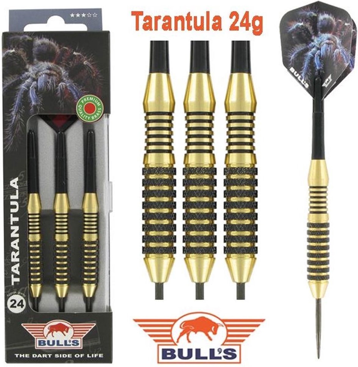 Bull's Tarantula 24 gram - Dartpijlen | bol