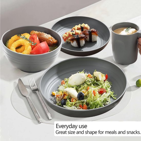 Plastic Bestek Sets van 32 Stuks, Onbreekbaar En Herbruikbaar ...