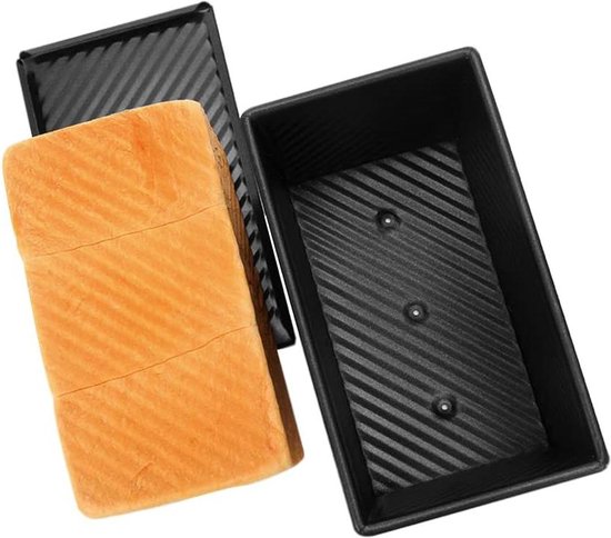 Broodpan met deksel voor bakken van 1 pond brood - koolstofstaal ...