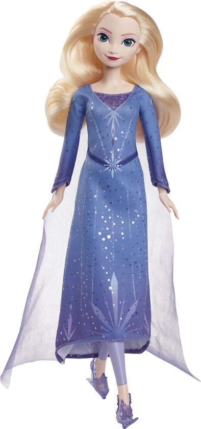 Mattel Disney Frozen Beweegbare Elsa-pop Met Accessoires Blauw | bol
