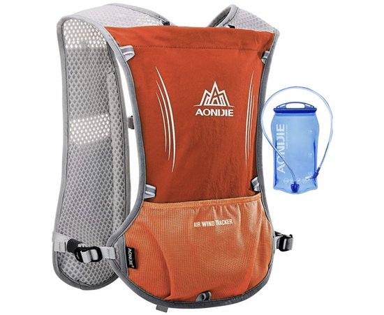 5 l ultralichte drinkrugzak, trailrugzak, drinkvest, hydratatiepak ...