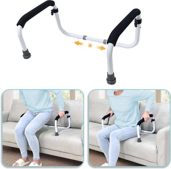 Stand Assist Bed Rail Cane - Voor senioren - Verstelbare breedte - Lift ...