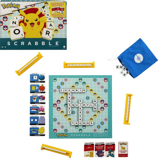 Mattel Games Scrabble Pokémon | Games | bol