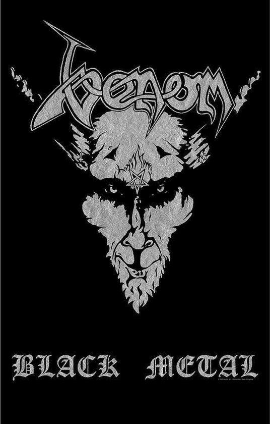 Venom - Black Metal Textiel Poster - Zwart | bol