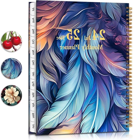 2024-2025 - 18-maandplanner juli 2024 - december 2025 - Maandkalender ...