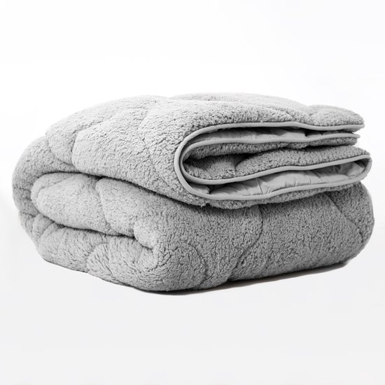 Sleeptime 2 in 1 Teddy Dekbed zonder Overtrek - Dekbed - 240 x 200 cm ...