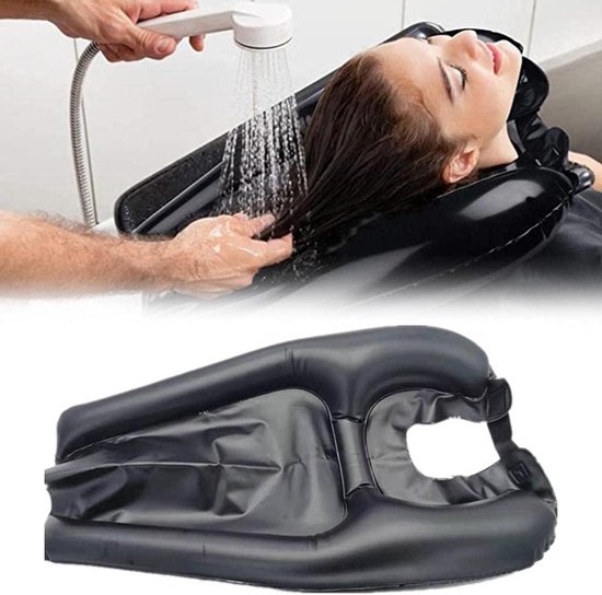 Haarwasbak Opblaasbare Draagbare Shampoo Bowl Sink in Bed of op Rolstoel voor Ouderen... | bol