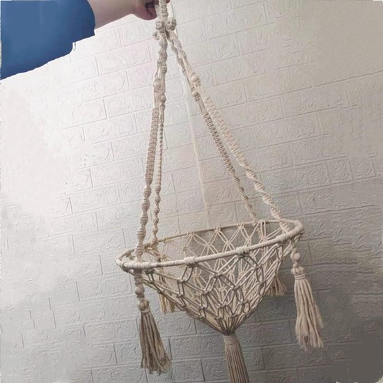 Hand Knitting Hanging Cat Hammock Swing - Macrame Cat Bed Nests | bol