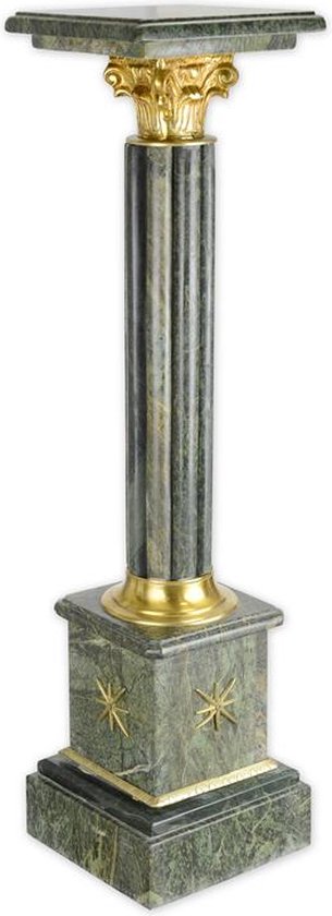 EEN MARMEREN ZUIL - GROEN | bol