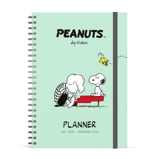 Peanuts/Snoopy Week planner Agenda 2025 18-maands wire-o | bol