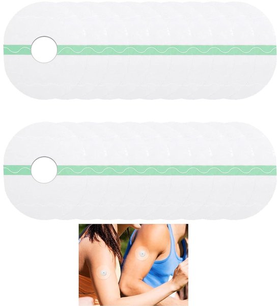 20 Stuks Transparante Ronde Sensor Patches - Patch voor het Bevestigen ...