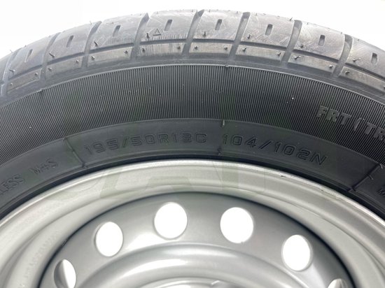 Compleet Wiel 195/50 R13 C 8PR met Velg 6J-13 – Security Tyres | bol