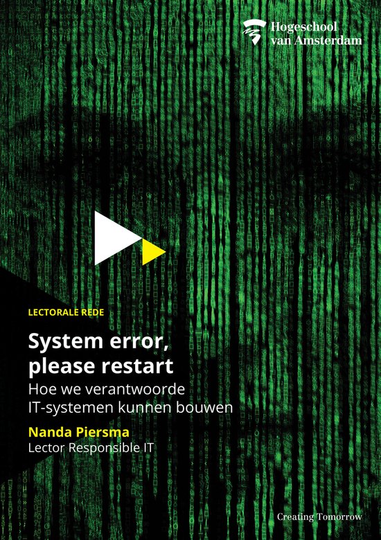 System Error, Please Restart | 9789463014311 | Nanda Piersma | Boeken | bol