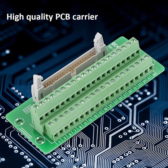 40Pin Male Header My2N 40 Pins Idc Connector Breakout Board Terminal ...