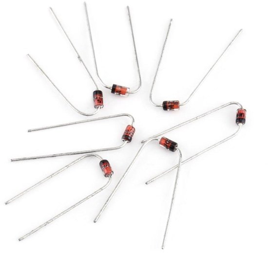 Geassorteerde set van 200 stuks 1W Zener Diodes voor Spanningsregeling ...
