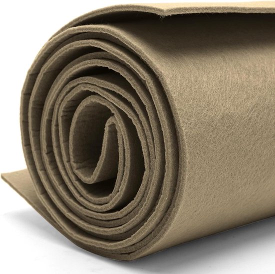 Viltrol 40 x 250 cm x 3 mm bekledingsstof van vilt voor doe-het-zelf ...