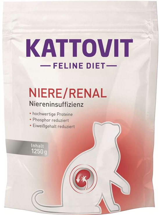 Kattovit - Feline Dieet Nier/Renaal - 1250g | bol