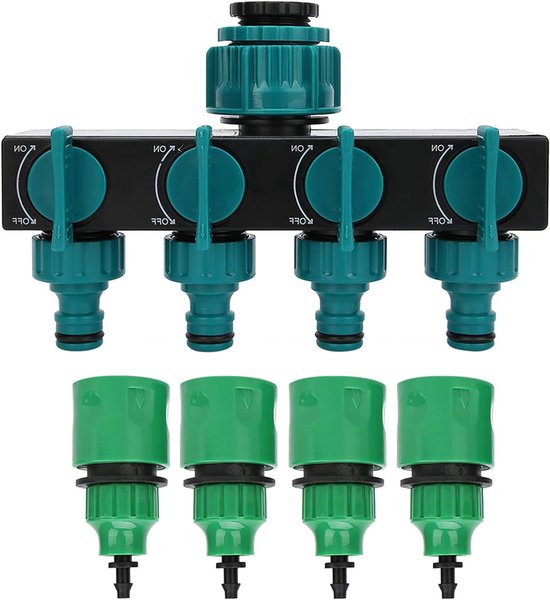 Snelkoppeling Kraan Splitter Dn20 en Dn25 Fitting voor Tuin Irrigatie - Micro Spray... | bol