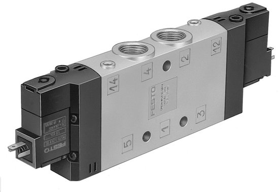 Festo 5/3 Geperst Lucht Magneetventiel G3/8 2600L/Min - 170305 - P2PWV ...