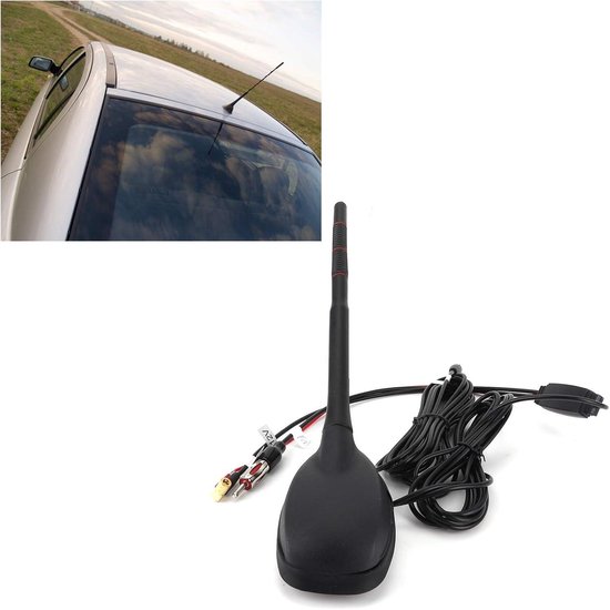 Auto DAB FM-antenne voor Autoradio met Sterke Kanteling - Universele ...