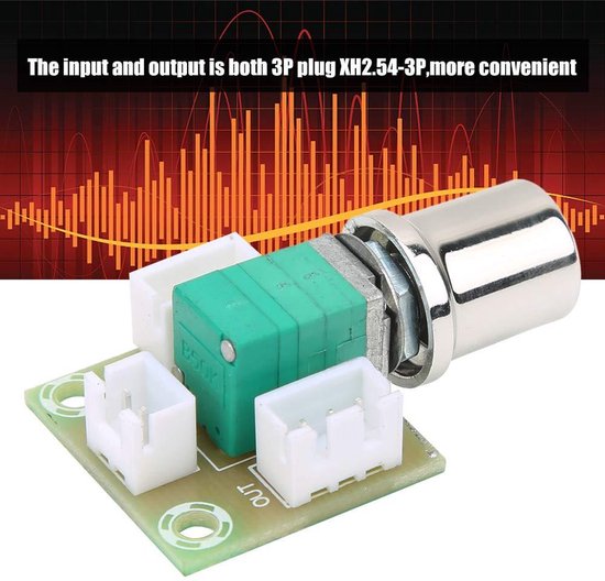50K Volume Control Board Module met Potentiometer en Terminal Base ...