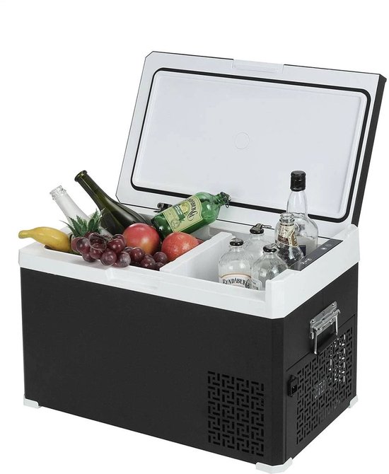 Auto Koelkast - Koelbox - Mini Koelkast - Draagbare - Mini Fridge - 30L - 12/24V -... | bol