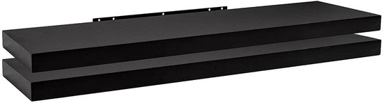 Set van 2 Wandplanken - Zwevende Planken - Display Richels ...