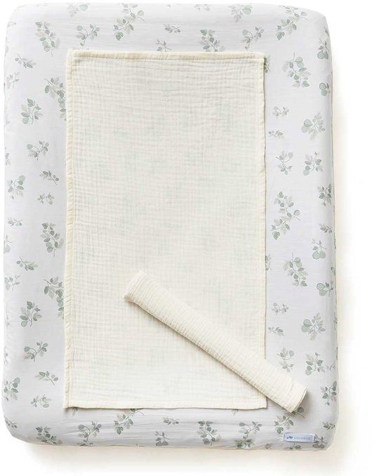 Cocoeko - FIGUIER verschoningsmatje + 2 ECRU inbakerdoeken | bol