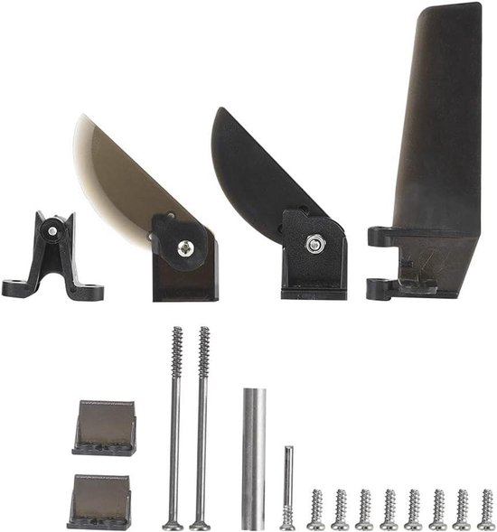 Turn Fin Onderdelen Plastic Metalen Staart Rudder Vervangingsonderdelen ...