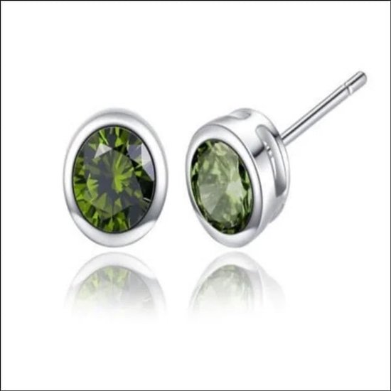 Aramat Jewels - Oorbellen - Zilveren Oorbellen met Zirkonia Stenen ...