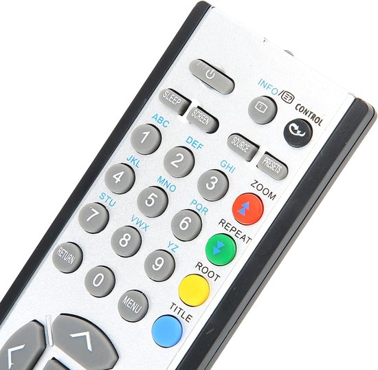 Afstandsbedieningvervanging voor RC1900 HD Smart TV (zwart) - TV-bediening... | bol