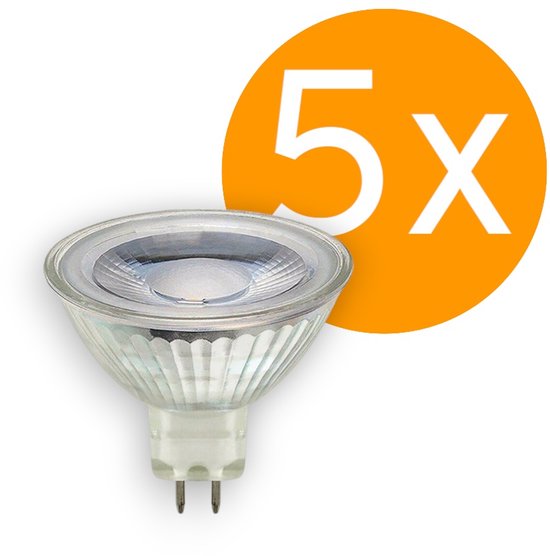 5 stuks | | Ledmaxx LED MR16 5W/827 38° 350lm 12V GU5.3 | Dimbaar | 5 watt | 350 lumen... | bol