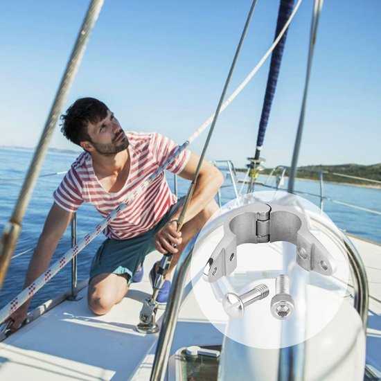 Boot Bimini Top 2Pack 1inch Scharnierende Jaw Slide Rail Mount Boot Top ...