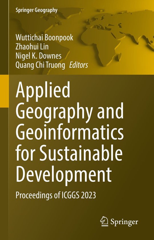 Springer Geography - Applied Geography and Geoinformatics for Sustainable Development... | bol