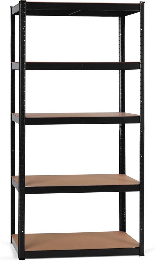 Verstelbaar 5-laags Opbergrek - Stalen Rekken voor Efficiënte Opslag ...