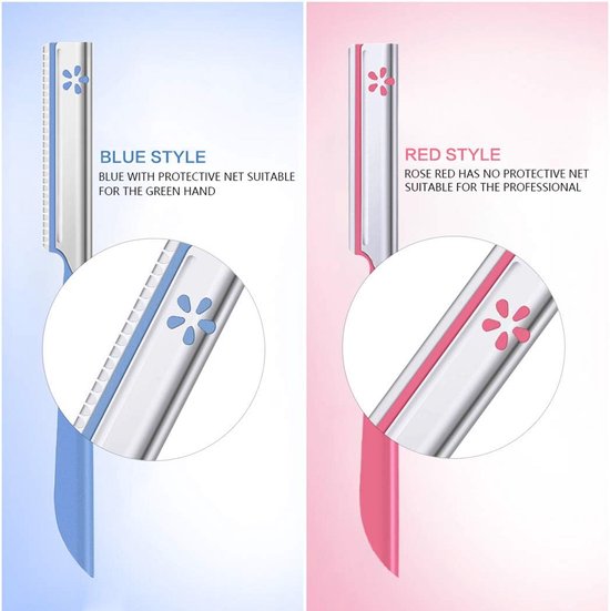 Professionele Wenkbrauw Trimmer - Extra Scherpe Scheermessen voor Mannen en Vrouwen... | bol