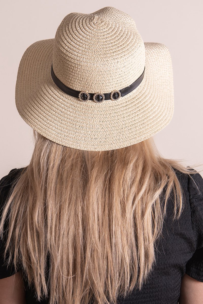 Juleeze Hoed Dames Beige Papierstro Zonnehoed | bol