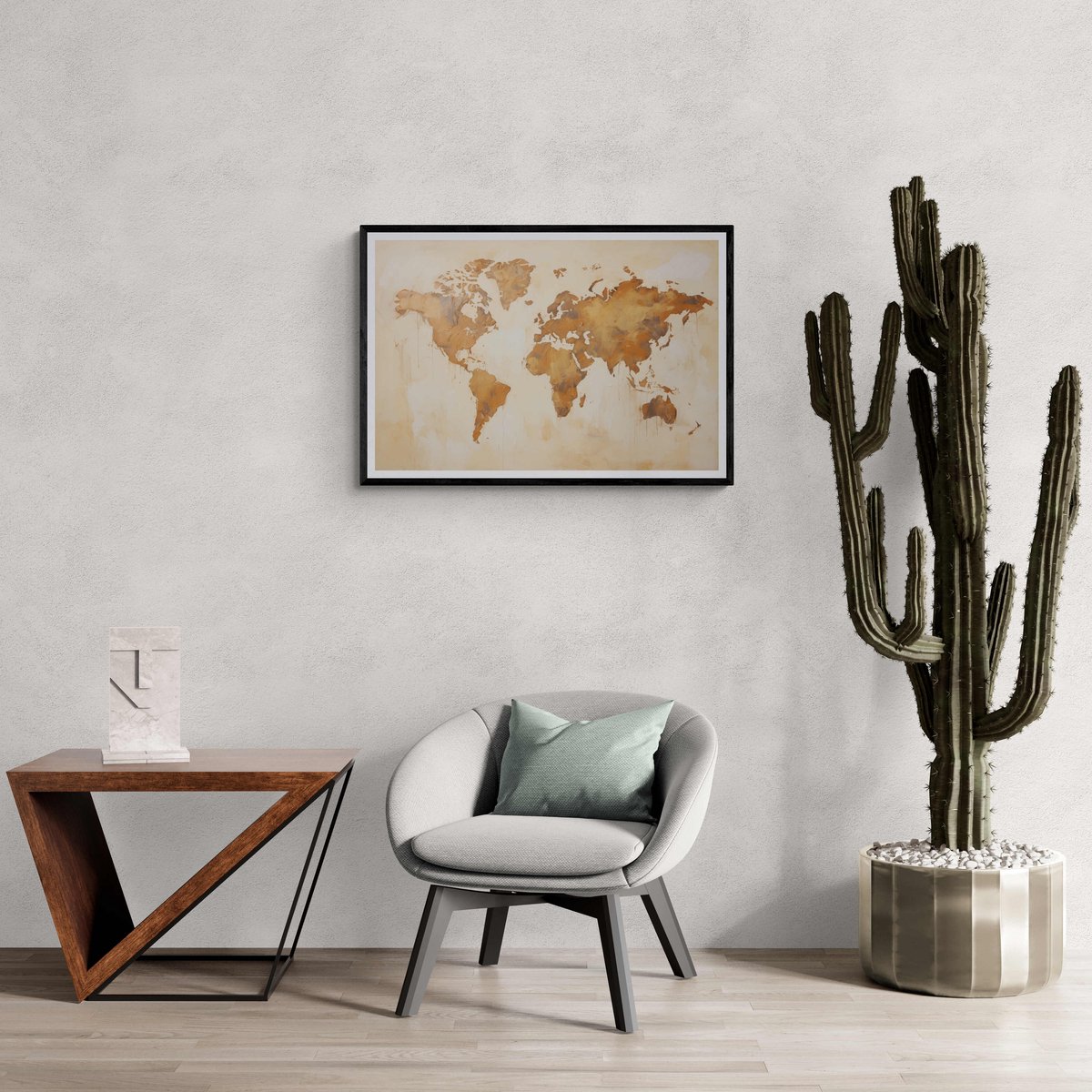 Wereldkaart Poster | World Map Poster | Wereld Poster | Landen Poster ...