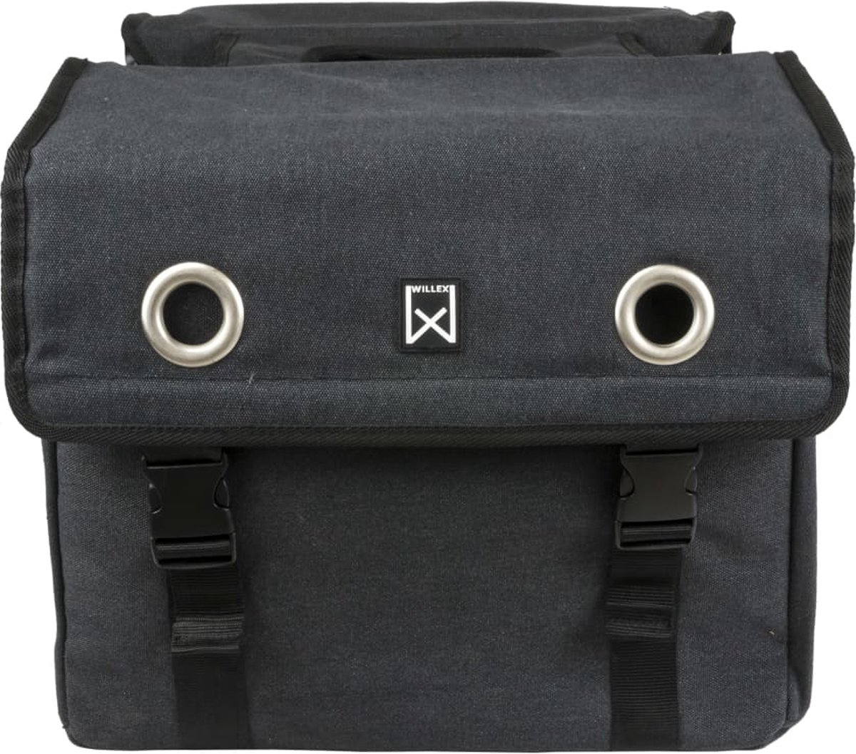 Willex Dubbele canvas tas 52 liter Zwart | bol.com